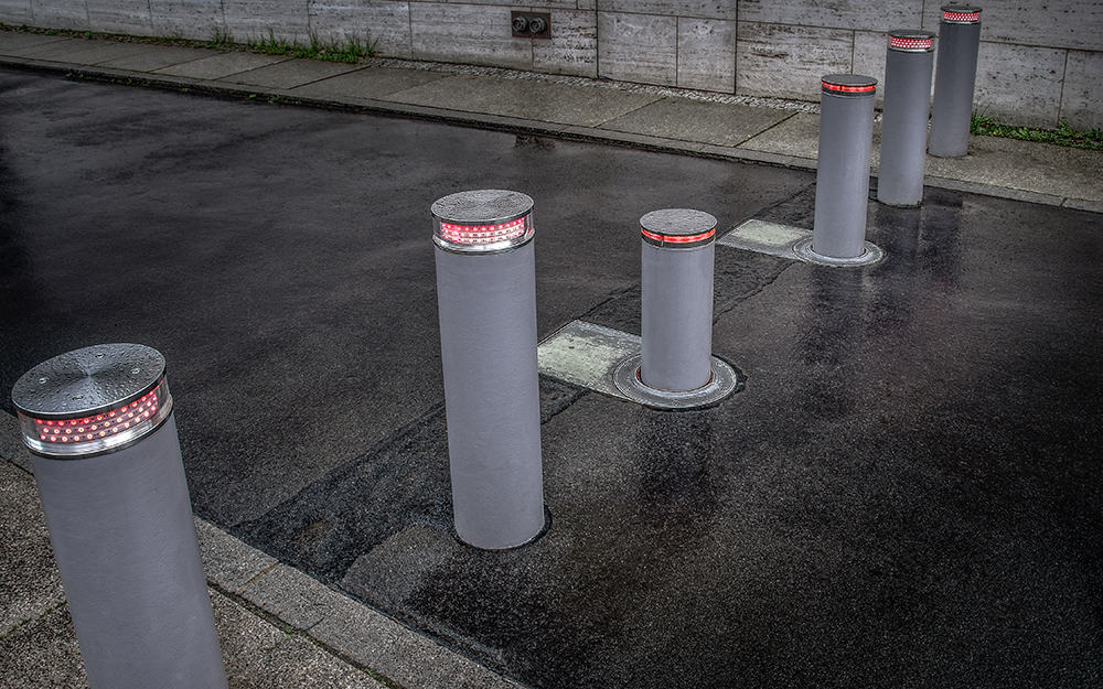 Rising Bollards and Kerbs | Century Secure Group