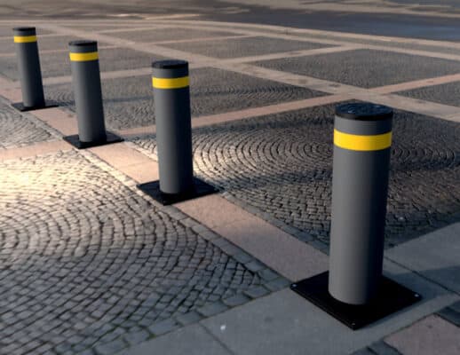Rising Bollards and Kerbs | Century Secure Group